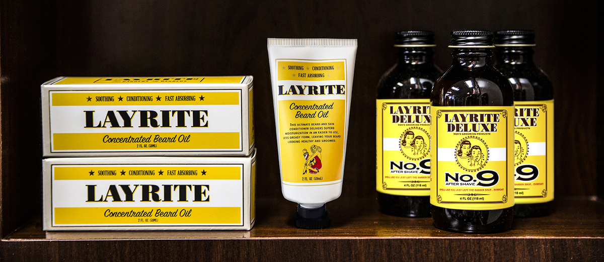Layrite Men's Shave & Beard Products: Oil, Aftershave & Balm