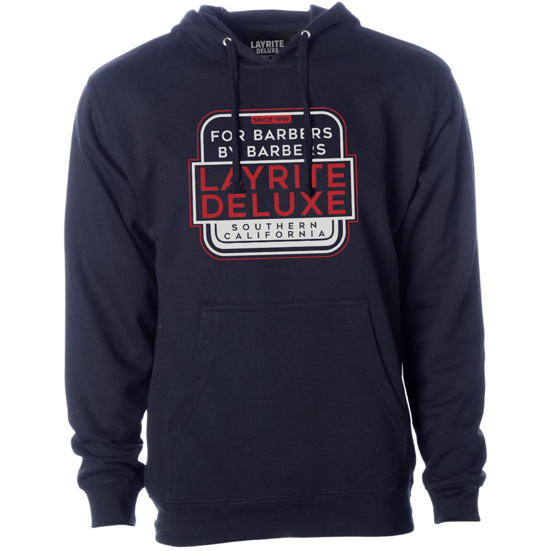 Dice- Navy Pullover Hoodie – Layrite