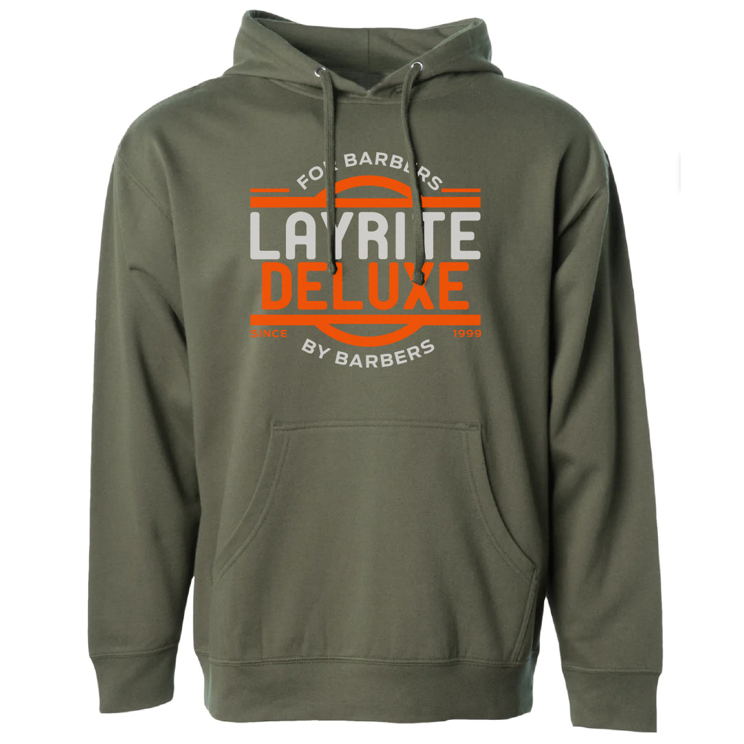 Neon Sign- Army Green Pullover – Layrite